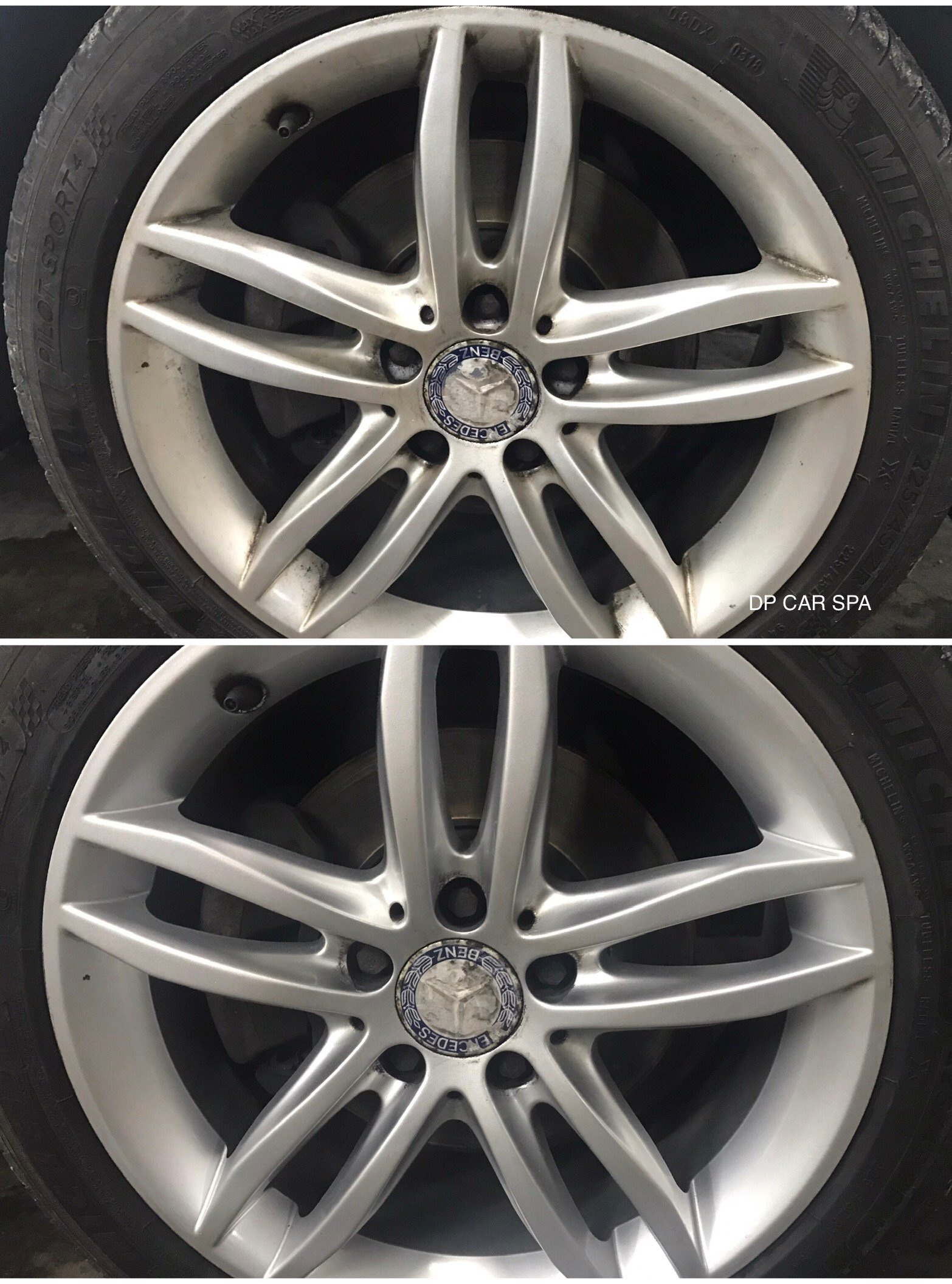 Alloy Polish Before-After - DpCarSpa | Nano-Ceramic Coating in Chennai ...